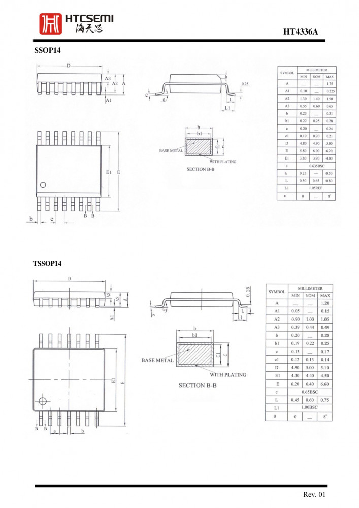 HT4336ARZ technical document page 4
