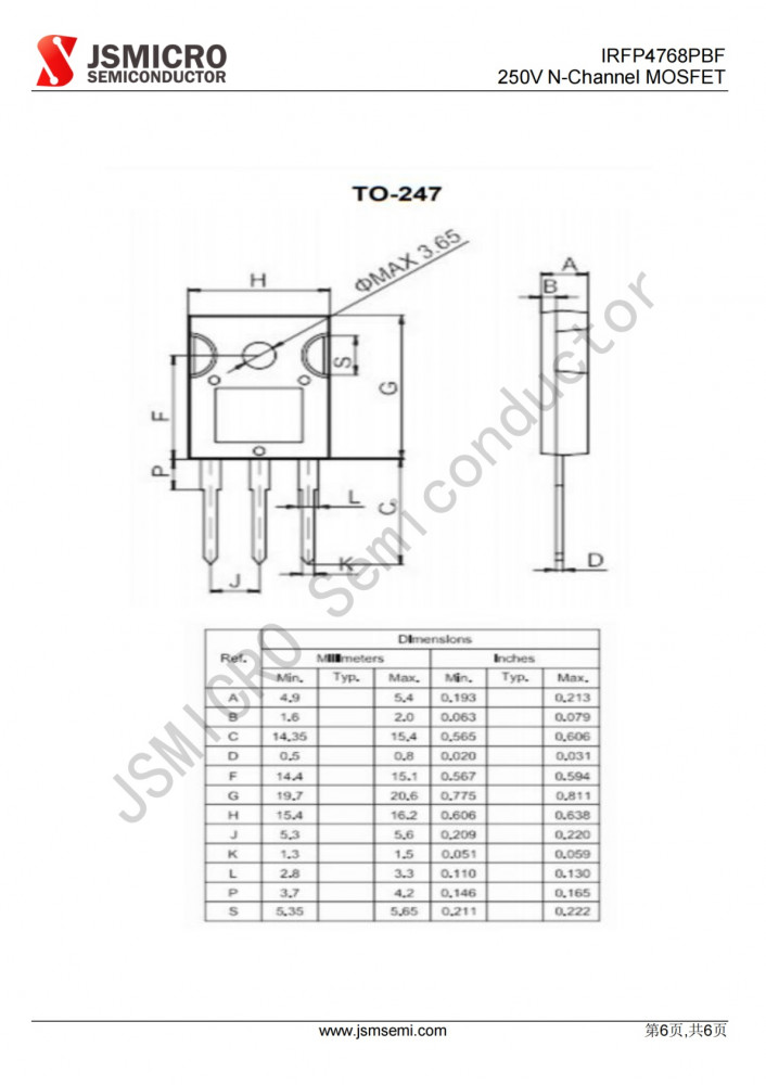 IRFP4768PBF-JSM datasheet page 6