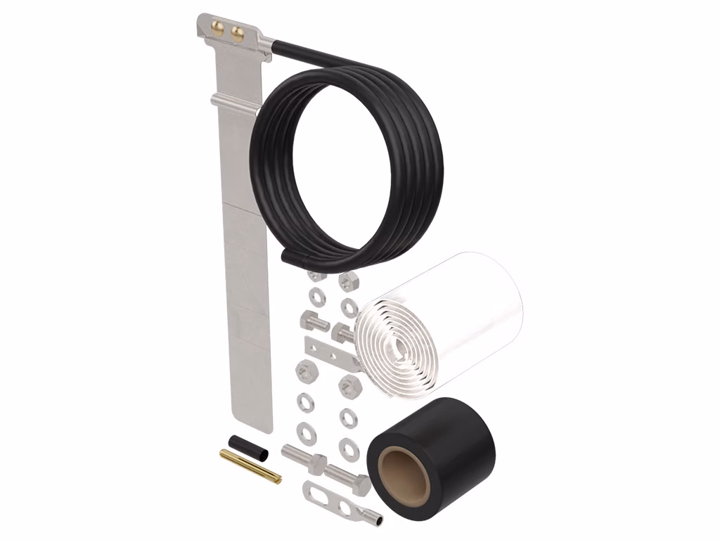 Tinned Copper Strap Type Grounding Kit for sale