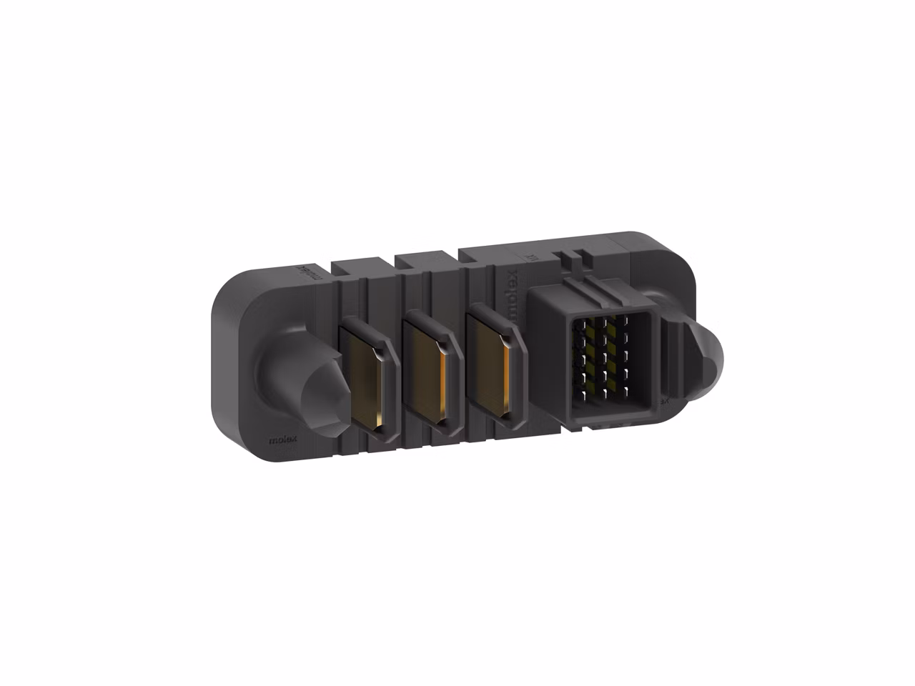 EXTreme Ten60Power Vertical Receptacle with Guides, 2 Split Power Circuits