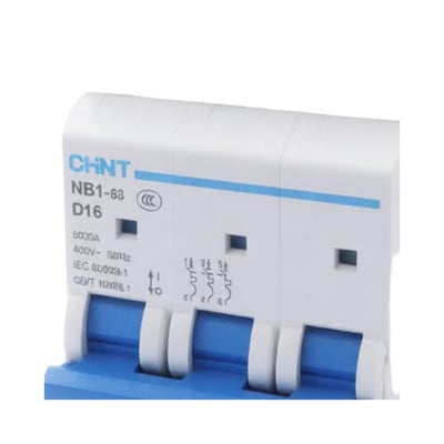 CHINT NB1-63 3P D40 6kA(R) Miniature Circuit Breaker