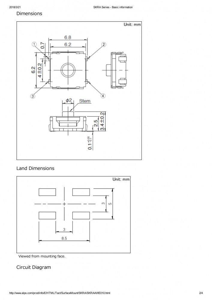 SKRAAWE010 technical document page 2