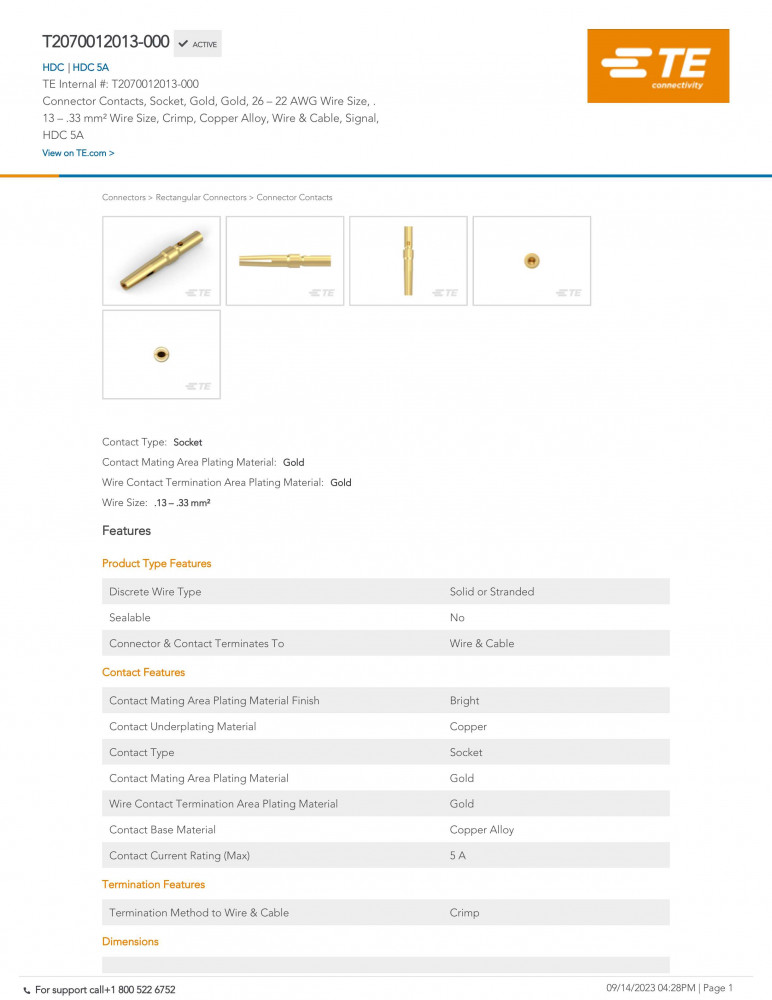T2070012013-000 technical document page 1