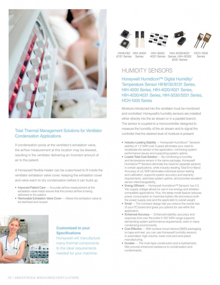 Honeywell thermal management documentation page 10