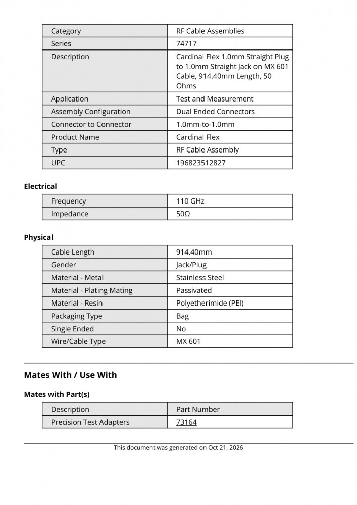 Technical document image 2 for MOLEX 732390592