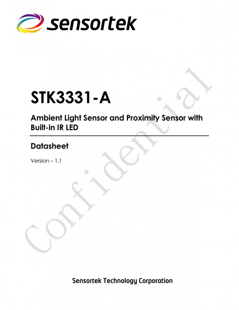STK3331-A datasheet page 1