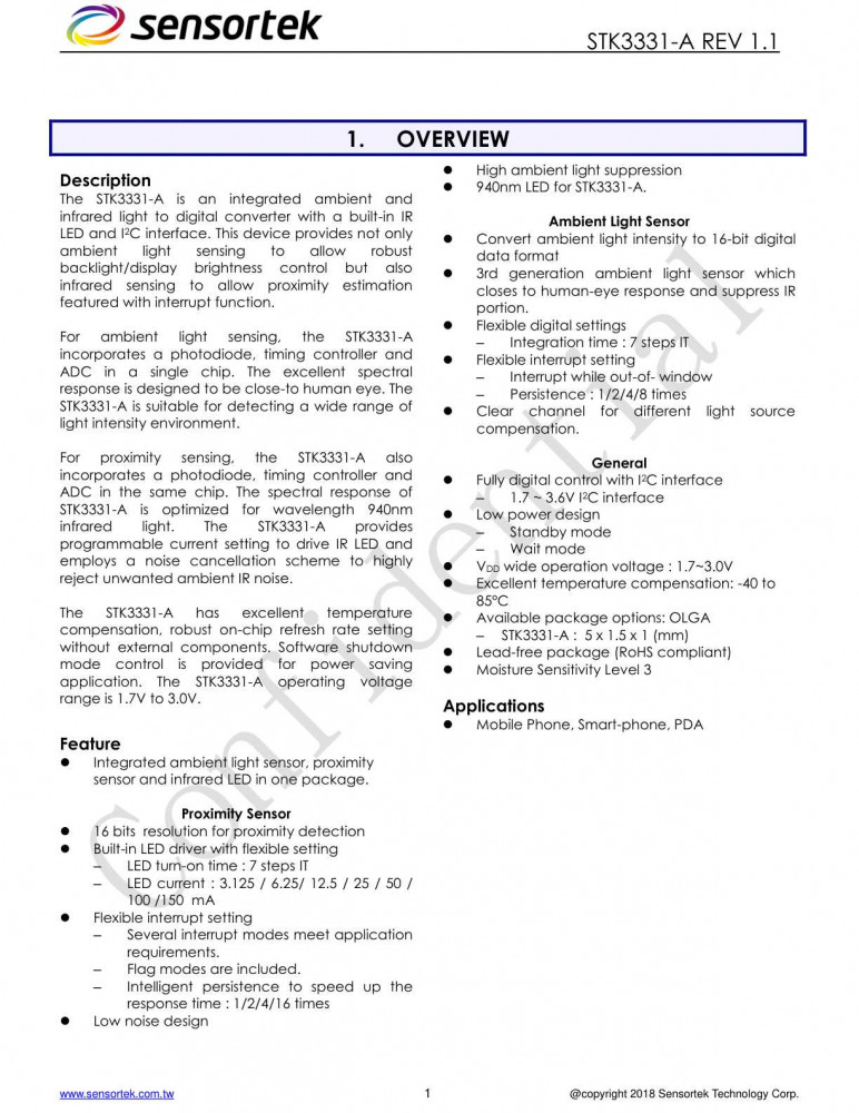 STK3331-A datasheet page 2