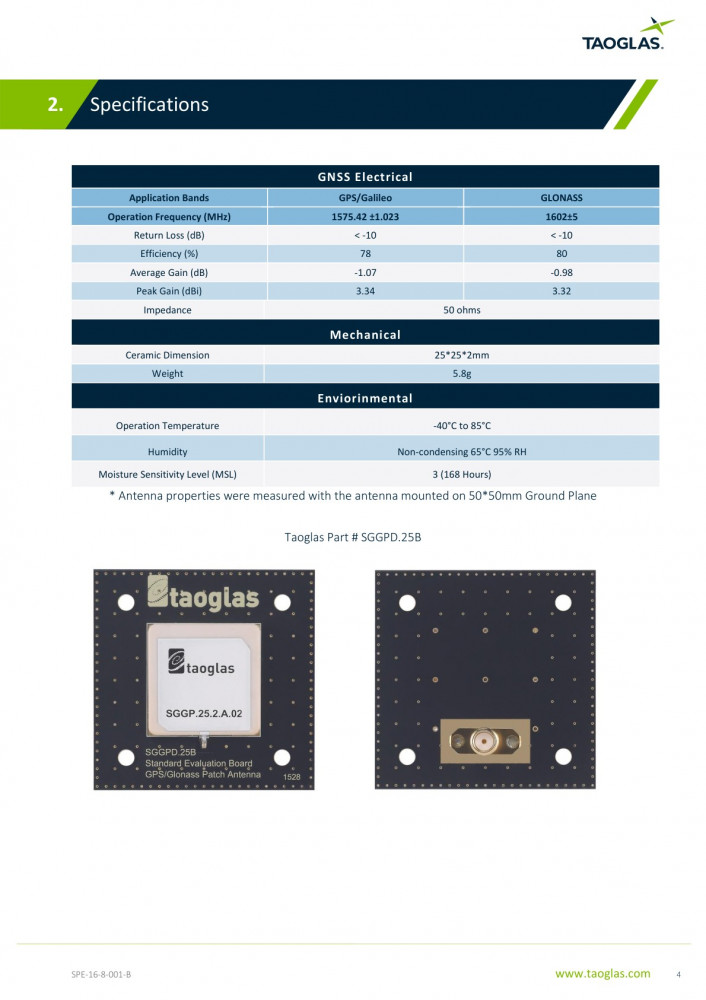 SGGP.25.2.A.02 product document page 4