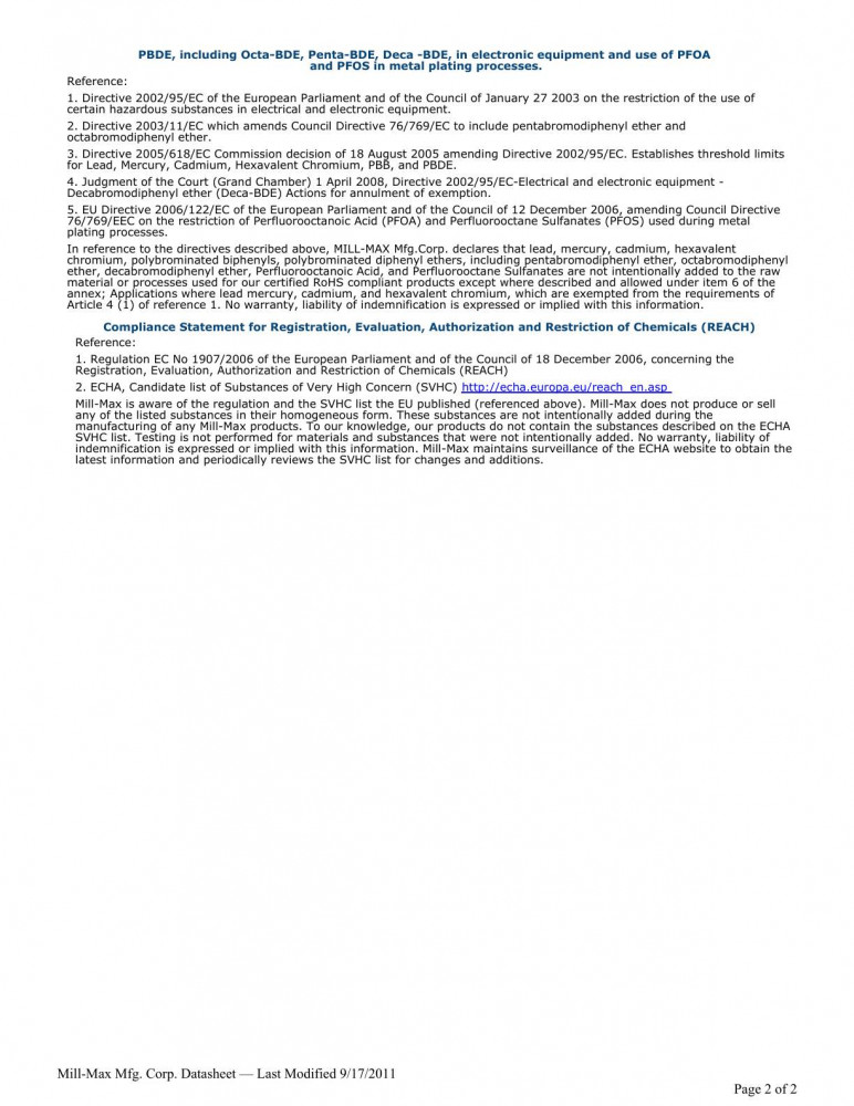 Mill-Max 3156-3-00-15-00-00-08-0 technical document page 2