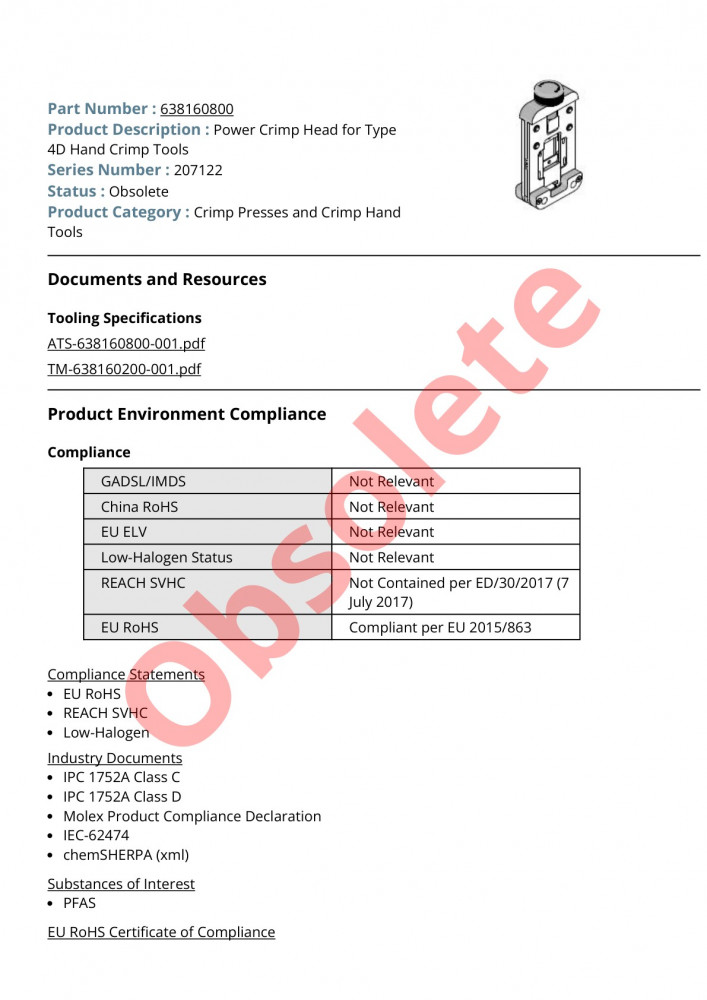 Product document preview, page 1