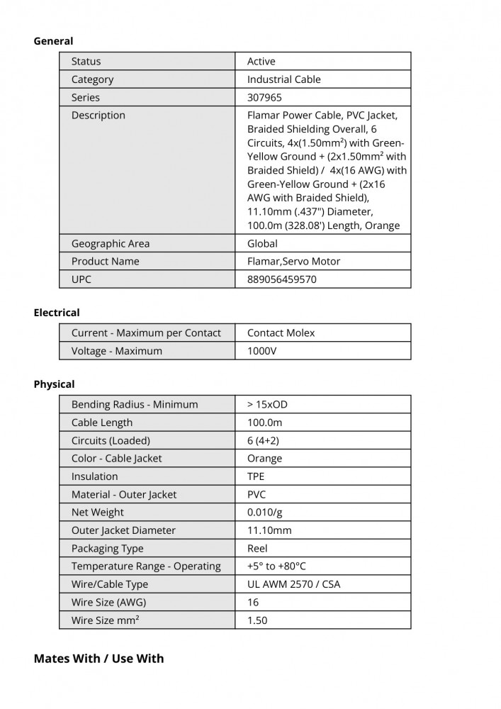 Product document page 2