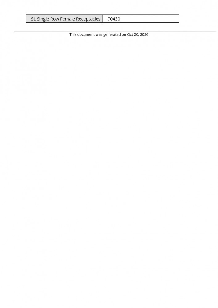 MOLEX SL specification page 4