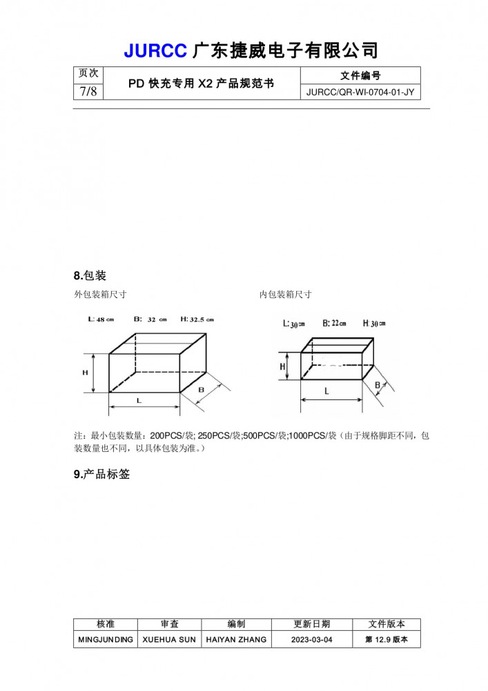 JURCC specification page 7