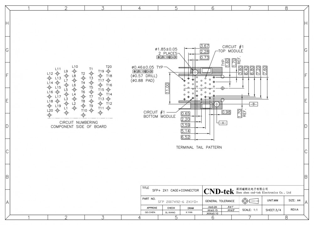SFP 2007492-6 2X1YD+ drawing page 3