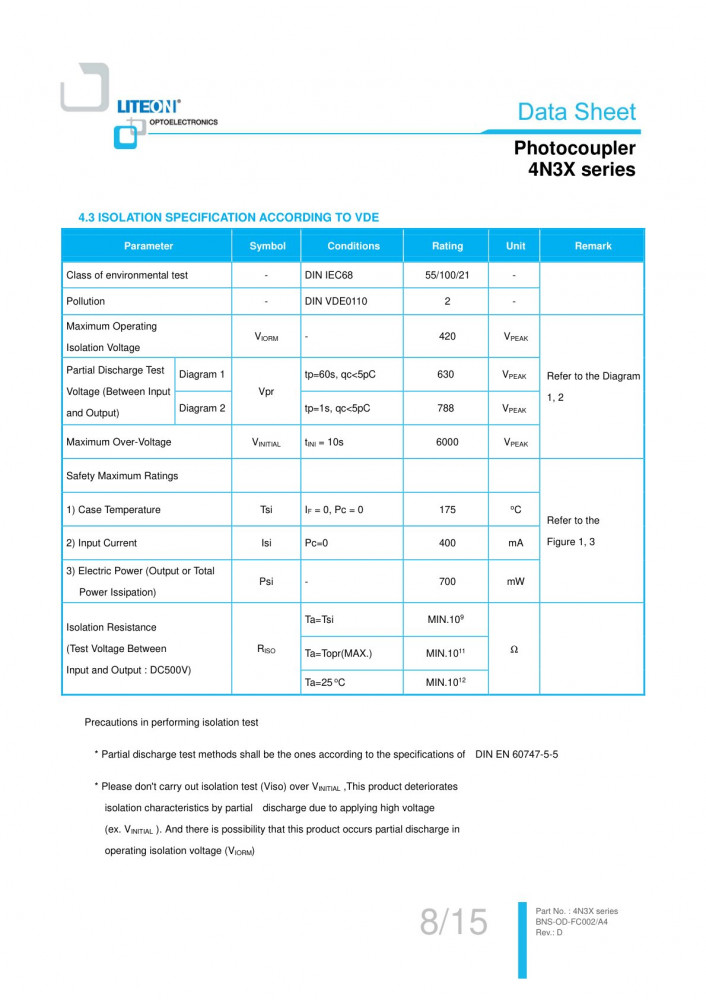 4N37S datasheet page 9