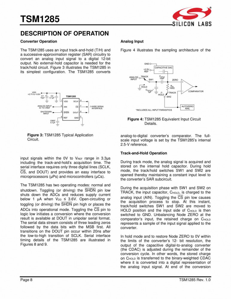 TSM1285 datasheet page 8