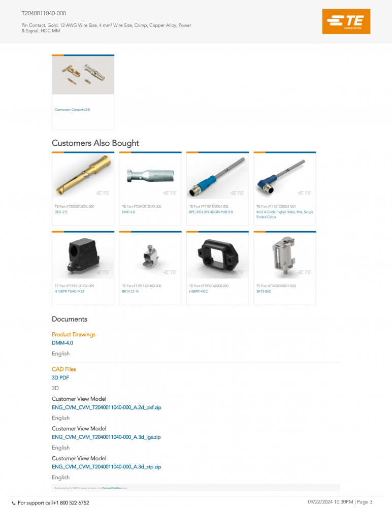 T2040011040-000 technical document page 3