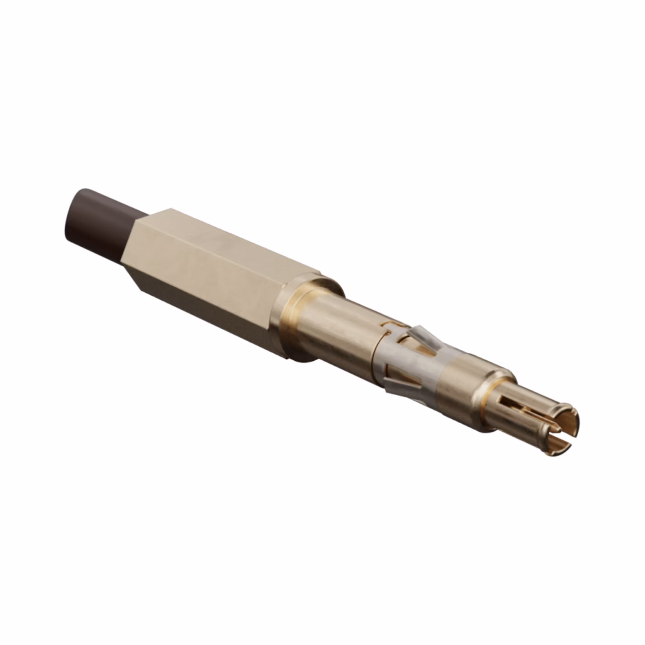 MPRF Plug, Non-Magnetic, Straight, Crimp, RG316 Cable, with Retention Clip, Tray, 50 Ohms for sale