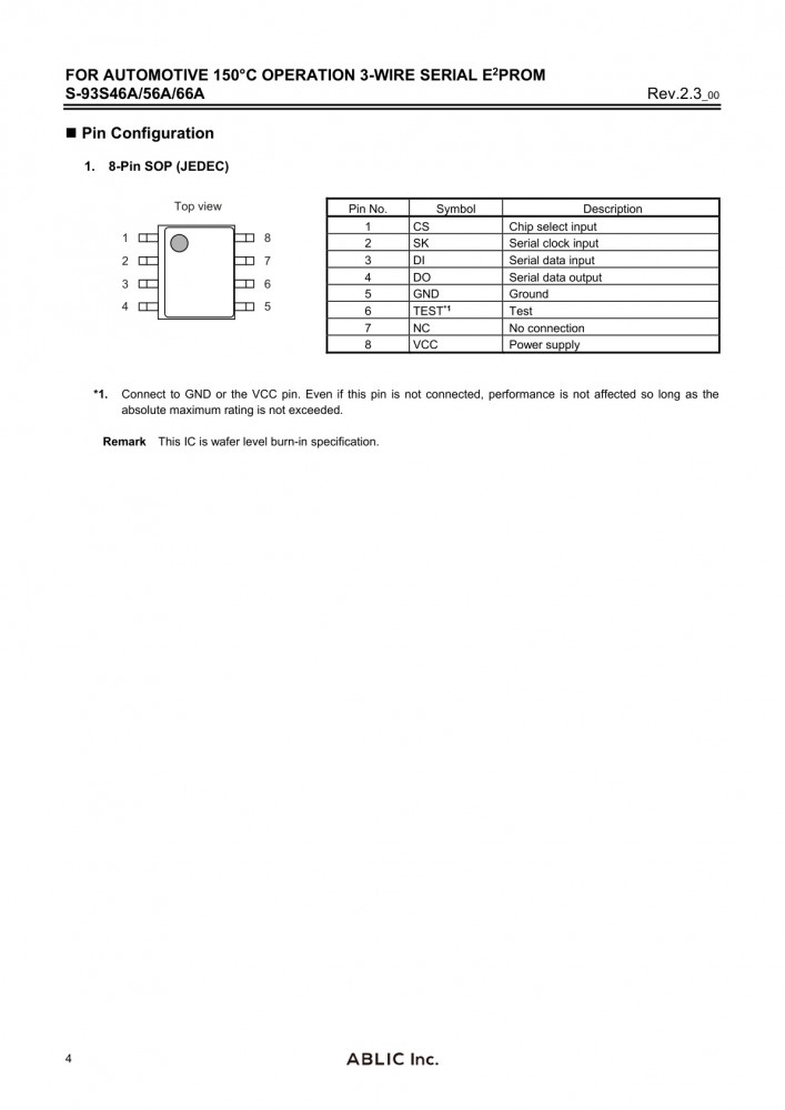 S-93S46A/56A/66A datasheet page 4