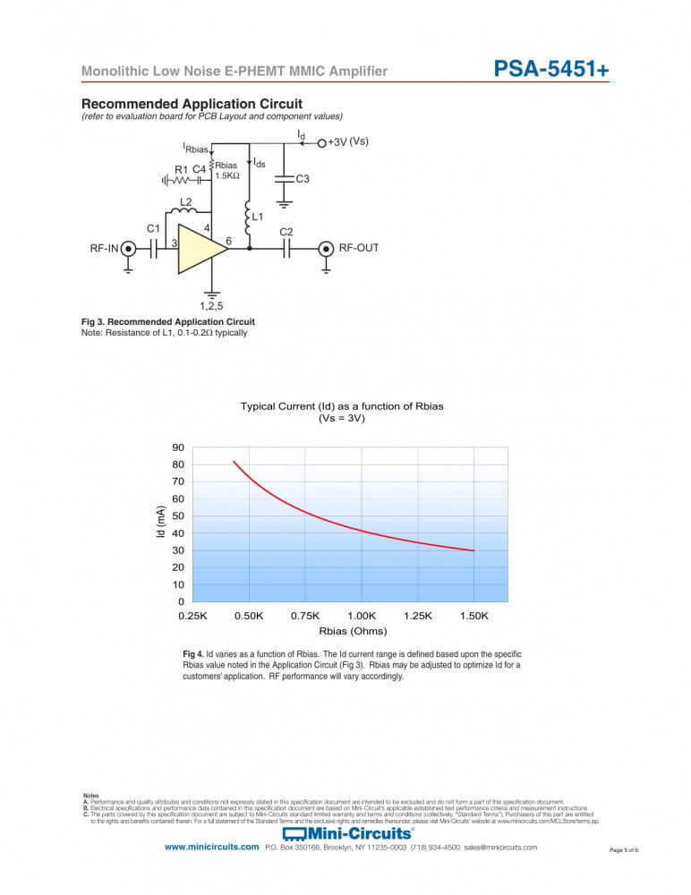 PSA-5451+ datasheet page 5