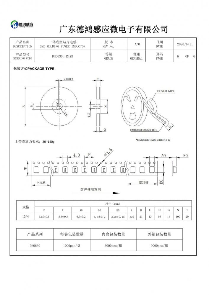 DH0630H-R47M approval document page 7