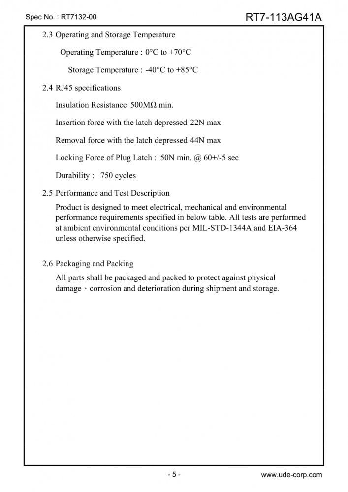 RT7-113AG41A electrical schematic page 6