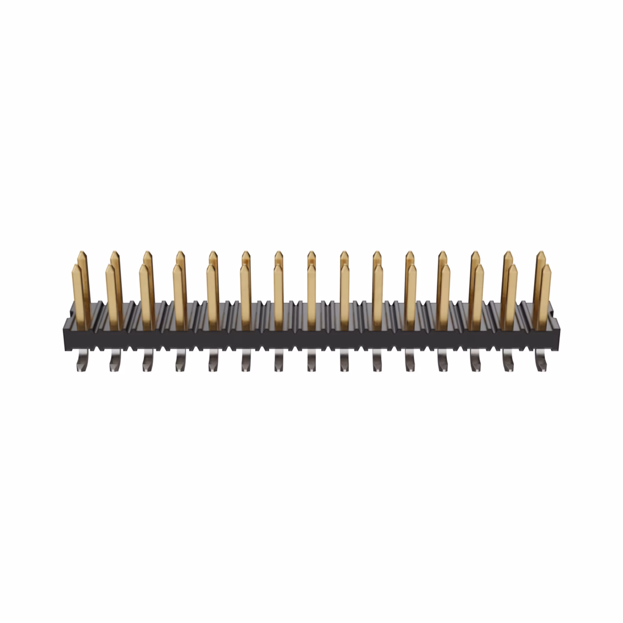 Milli-Grid Header, Vertical, Surface Mount, 30 Circuits, 0.76µm Gold (Au) Plating, Mating Pin Length 3.80mm, Tube, Lead-Free for sale