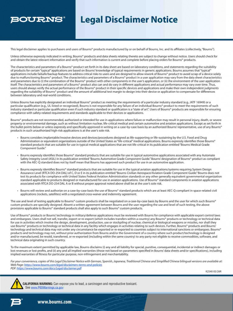2036 series technical document page 4