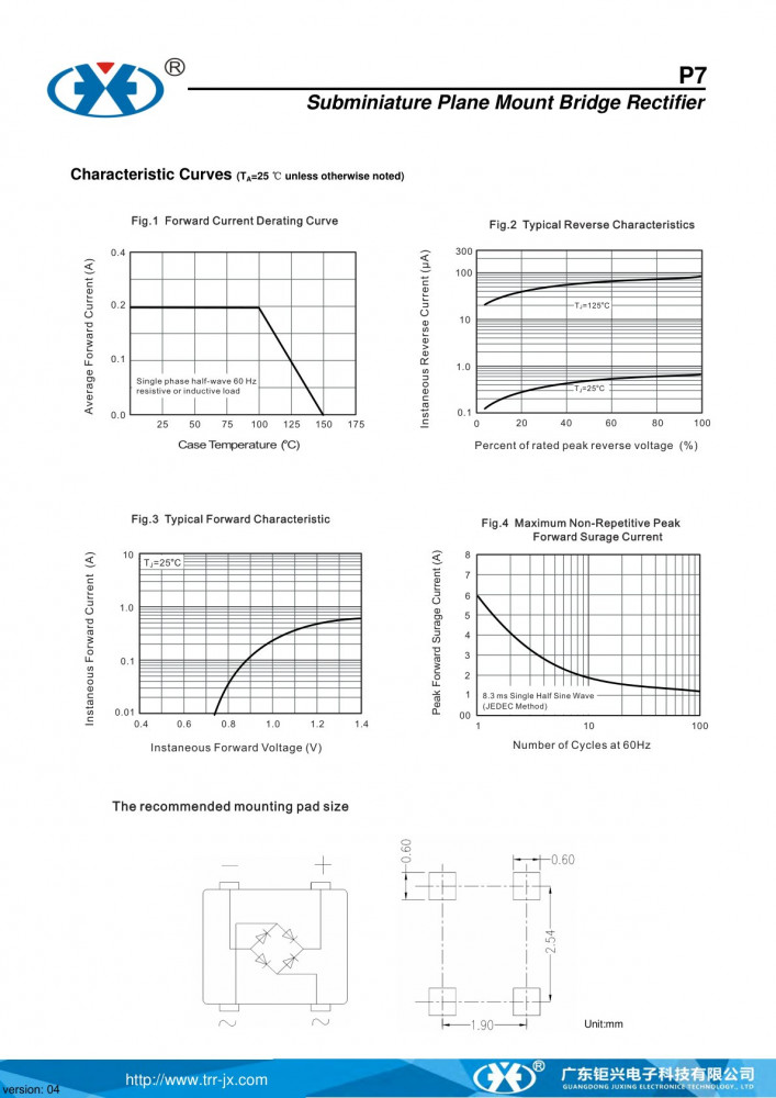 JUXING P7 datasheet page 2
