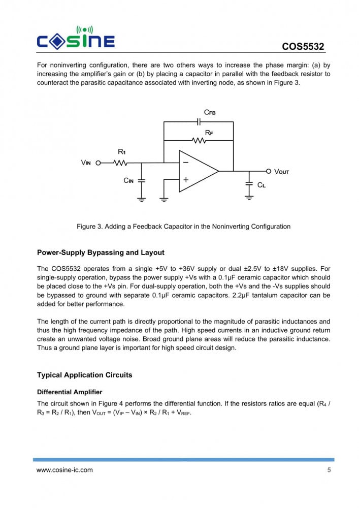 COS5532MR datasheet page 5