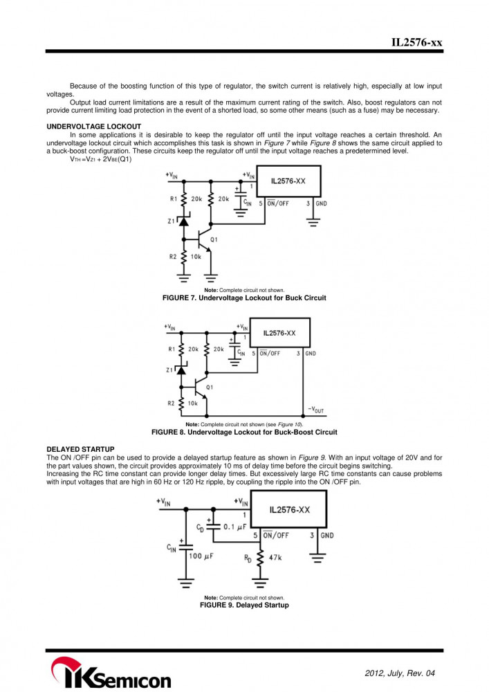 IL2576 datasheet page 7