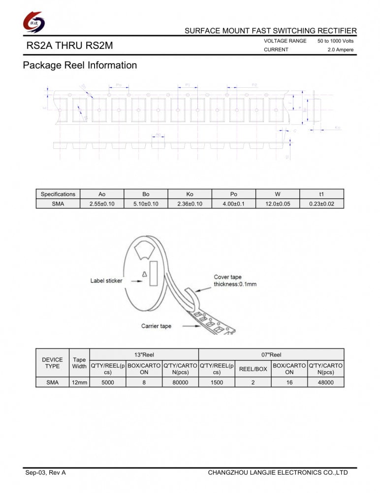 LangJie RS2M datasheet page 4