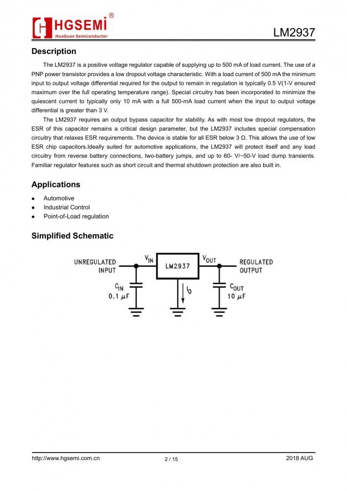 LM2937 datasheet page 2