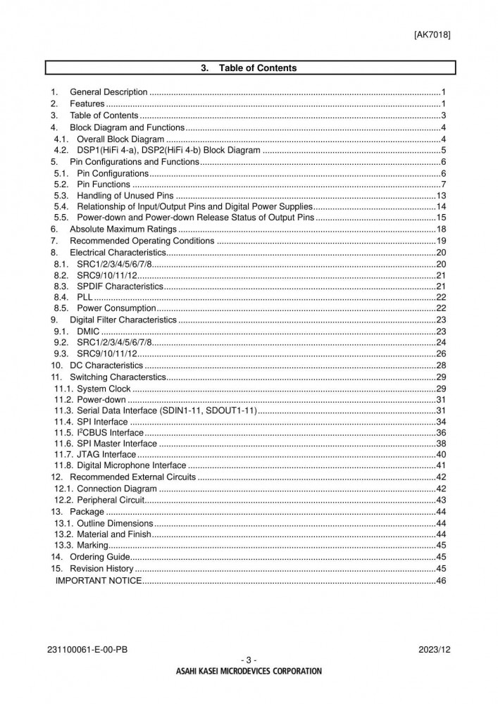 AK7018 document image 3