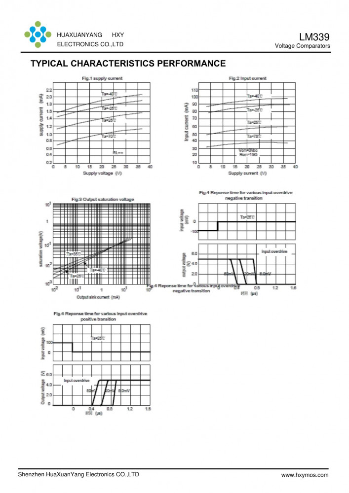 LM339-HXY datasheet page 3