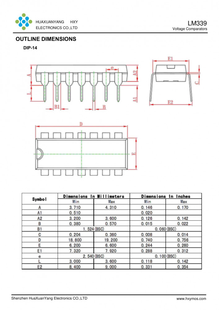 LM339-HXY datasheet page 5