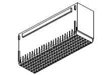 Insertion Module for Advanced Mate Signal Header, 6-Row by 10-Wide, 20.00mm
