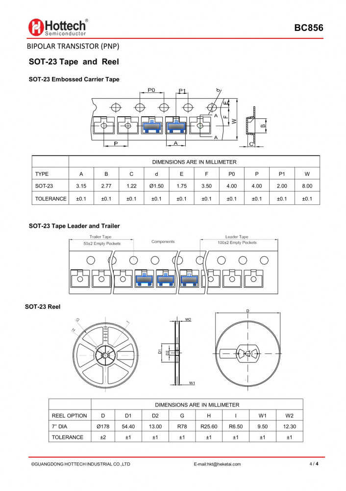 BC856B datasheet page 4