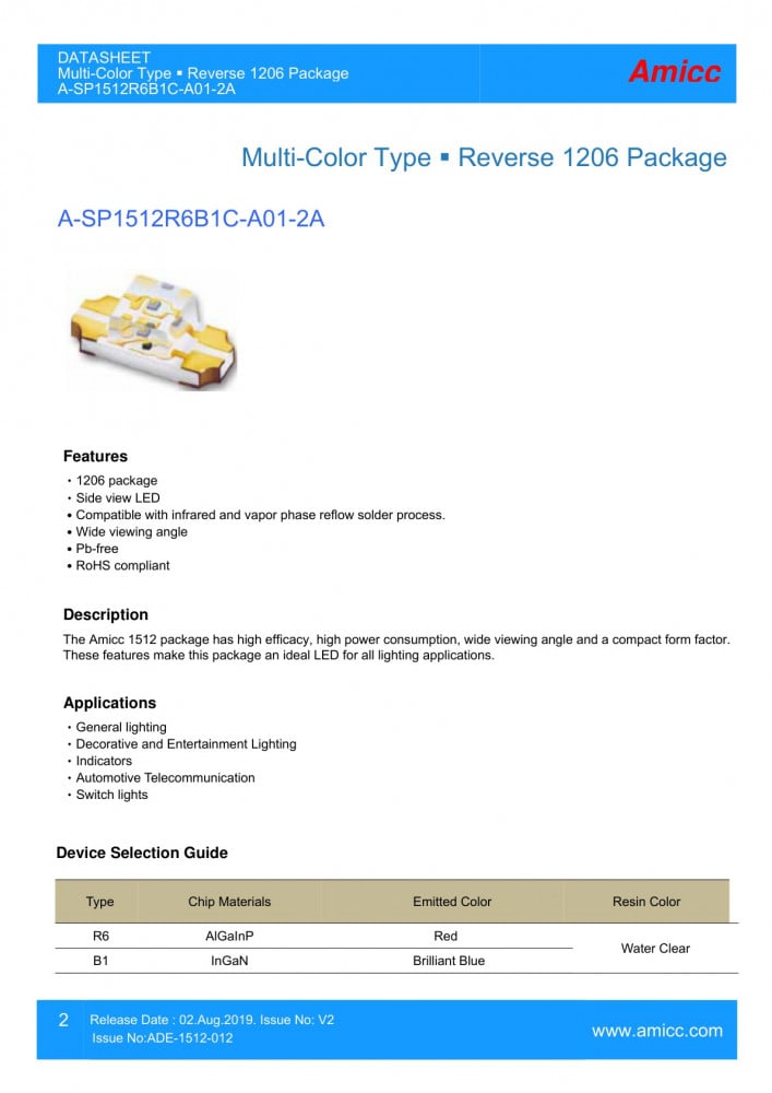 A-SP1512R6B1C-A01-2A datasheet page 2