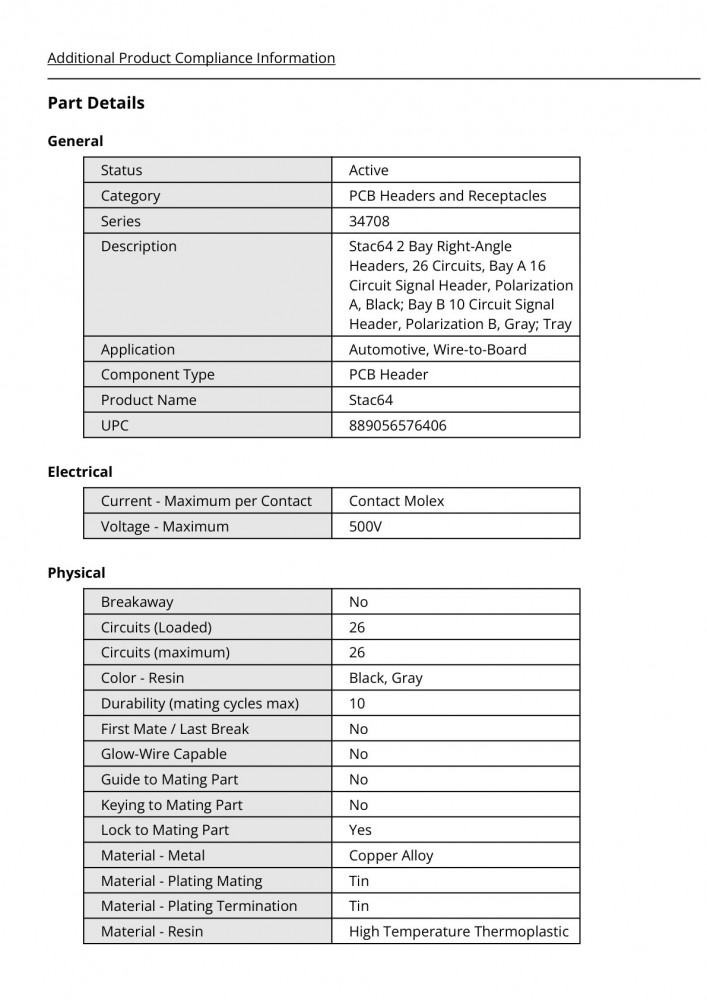 MOLEX 347082037 technical document image 2