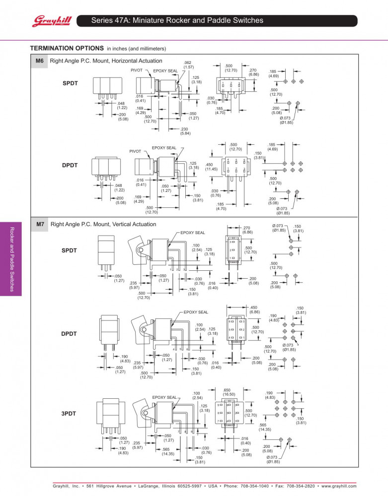 Grayhill Series 47A documentation page 5