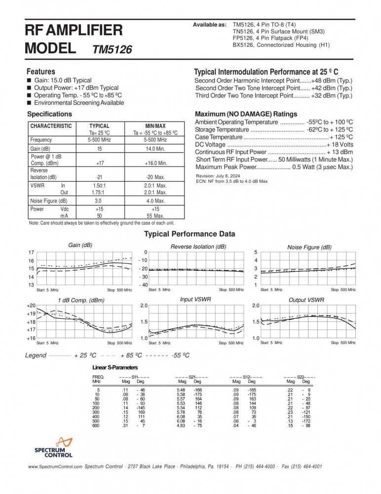 TM5126 technical document preview