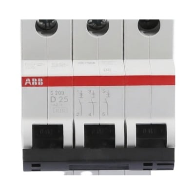 ABB S201-D25 Miniature Circuit Breaker