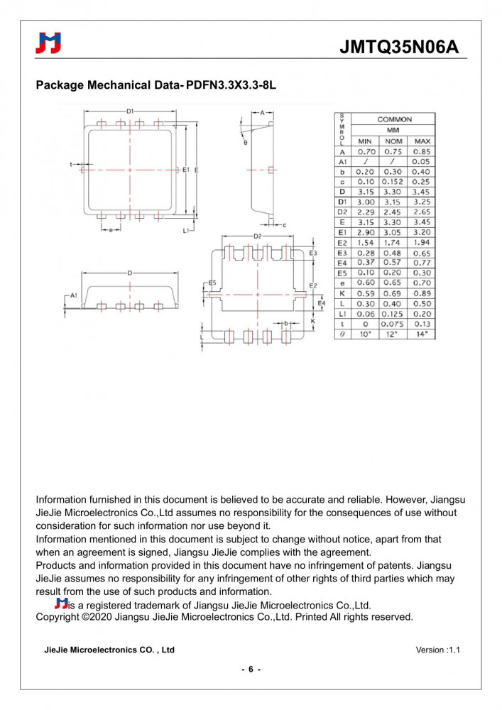 JMTQ35N06A datasheet page 6