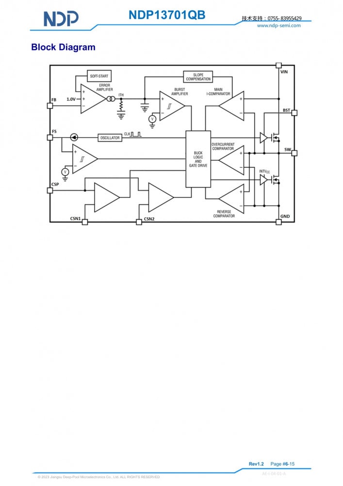 NDP13701QB datasheet page 6