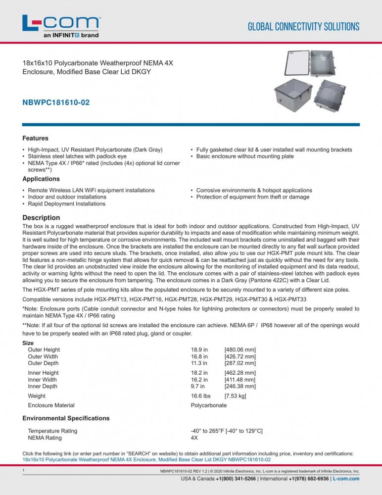 NBWPC181610-02 technical document page 1