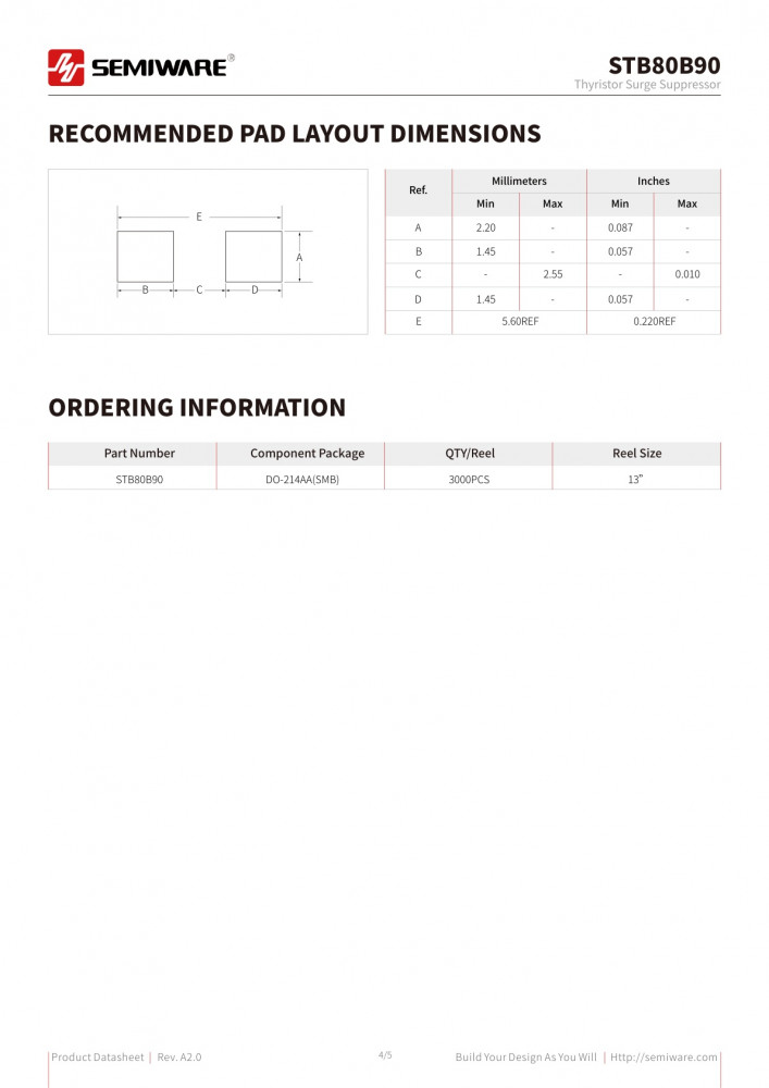 STB80B90 datasheet page 4