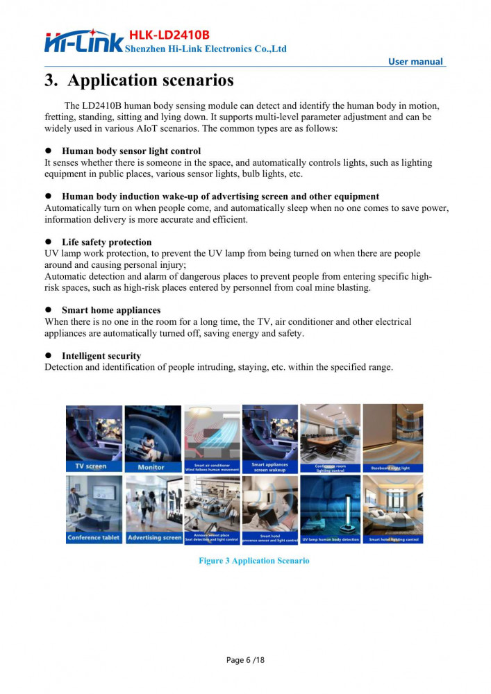 HLK-LD2410B-P manual page 6