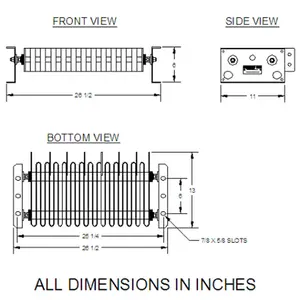 RH300 | Type RH Ribbon Resistor for sale
