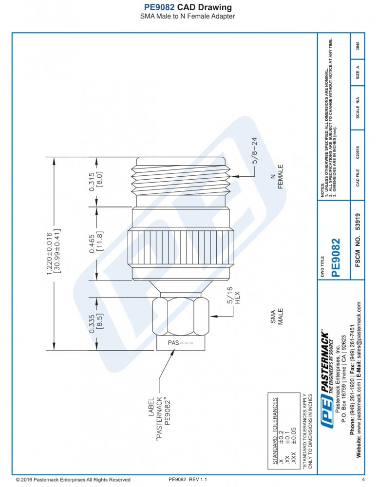PE9082 technical document page 4